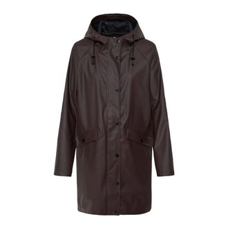Ichi Ichi - Mole 191106 Parka - Femme - Manteaux - Brun - Taille: 38 FR
