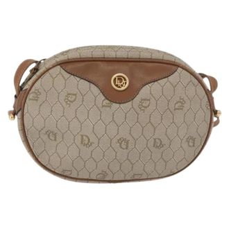Dior Sac bandouli&egrave;re Vintage nid dabeille Pre-owned - Femme - Pre-owned - Beige - Taille: ONE Size