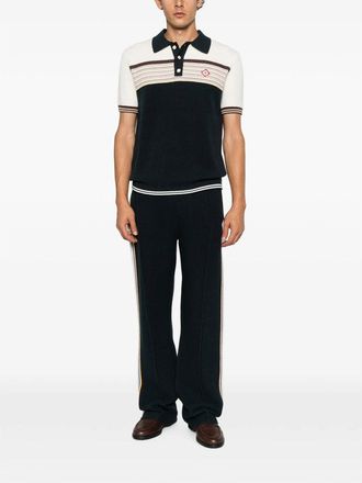 Casablanca Multi Polo Shirt - Black