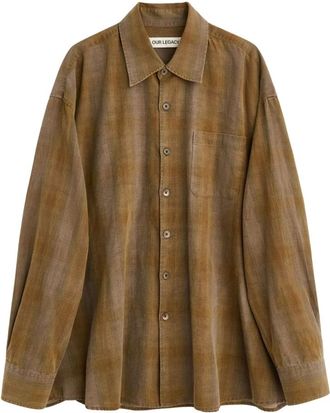 Our Legacy Homme, Chemises, Brun, Taille: L Casual Chemises