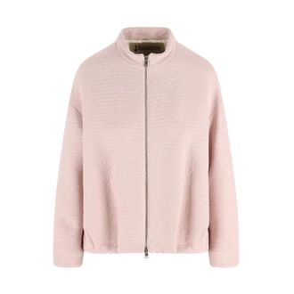 Herno Femme, Sweatshirts et sweats &agrave; capuche, Rose, Taille: 36 FR Sequin Jacket