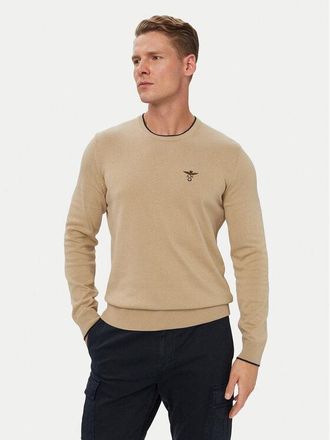 Aeronautica Aeronautica Militare Pullover 262MA1631UL00506 Beige Regular Fit