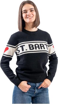 MC2 Saint Barth Femme, Pulls, Noir, Taille: 42 FR SweaT-shirt NEW Queen