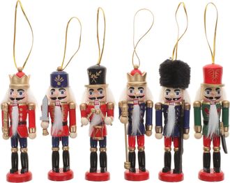 Valiclud 6stücke Teiliges Set - -Puppen Für Weihnachtsdekoration Kreative Hängende Ornamente Für Festliche Tische Und Räume