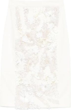 Plan C Plan C, Femme, Jupes, Multicolore, Taille: 36 FR Jupe Midi Orn&eacute;e de Sequins