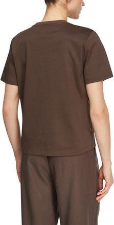 Comma Kurzarmshirt Sommershirt - unifarben