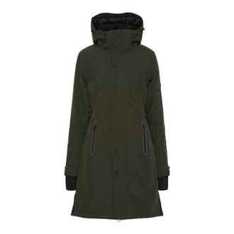 Notyz Notyz, Femme, Manteaux, Vert, Taille: 38 FR Parka Fonctionnelle Deep Army
