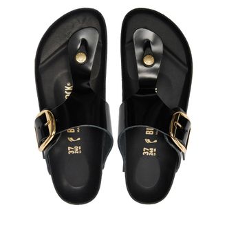 Birkenstock Zehentrenner Birkenstock Gizeh Buckle He 1021469 Schwarz
