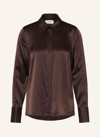 Reiss Reiss Hemdbluse Ameira Aus Seide rot