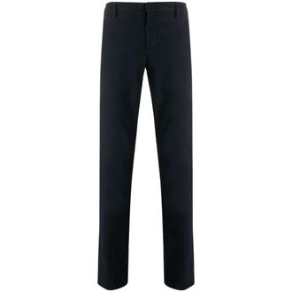 Dondup Stilvolle Blaue Slim-Fit Chinos - - Trousers - Herren - Blau - W38