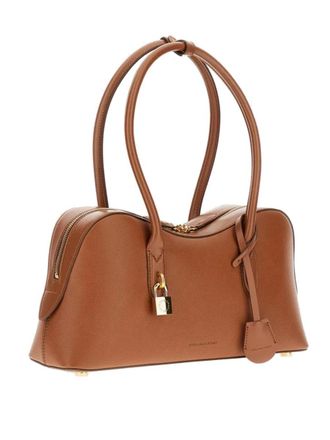 Stella McCartney Womens Medium Shoulder Bag Ryder Buff Polyamide