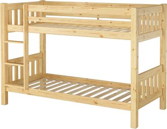 Erst-Holz Kinderetagenbett massiv Kiefer Kinderzimmer 90x200 Stockbett Hochbett 60.06-09