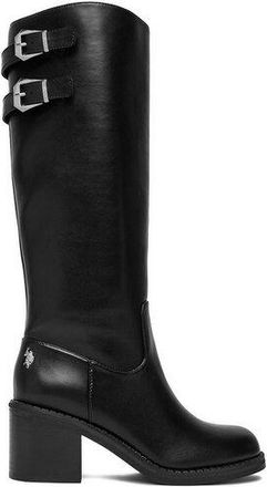 U.S.Polo Association Stiefel EO-SABINA001W/EY1 Schwarz