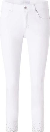Angels Glitzernder Stil Ohrringe - - Trousers - Damen - Wei&szlig; - XS