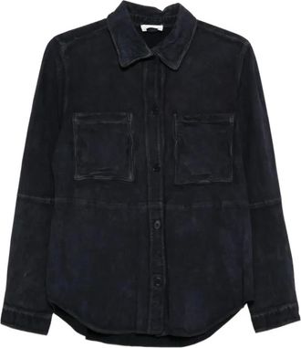 P.A.R.O.S.H. P.a.r.o.s.h., Femme, Blouses et Chemises, Bleu, Taille: 42 FR Camicia