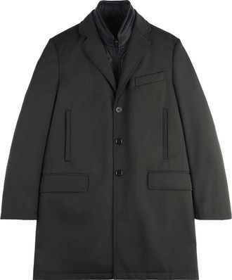 Fay Knielanger Mantel - Grau