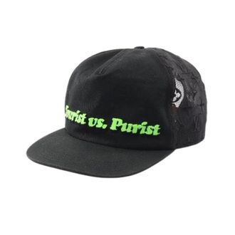 Louis Vuitton Pre-owned Casket MeshLV Message Cotton Leather Cap - - Pre-owned - Herren - Schwarzk - ONE SIZE