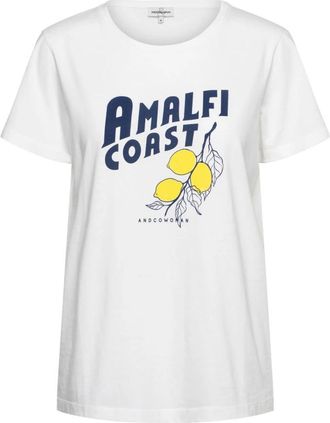 &Co Woman Kurzarm-T-Shirt - - Tops - Damen - Wei&szlig; - XS