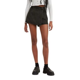 Levi's Femme, Shorts, Noir, Taille: W27 Skort - Enfin Disponible