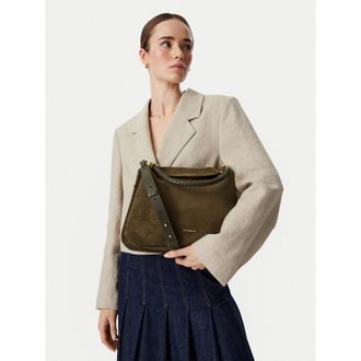 Coccinelle Handtasche Coccinelle VCL Coccinelletiggy Suede Bim E1 VCL 18 01 01 Khakifarben