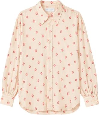 Dries Van Noten Femme, Blouses et Chemises, Beige, Taille: 38 FR Chemise Croom