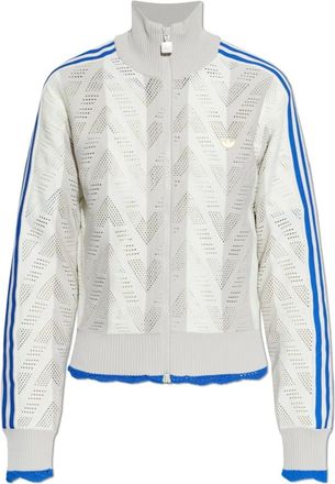 adidas Femme, Sweatshirts et sweats &agrave; capuche, Blanc, Taille: 44 FR Logo SweaT-shirt