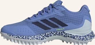 adidas Fabela X 2 Feldhockey-Stiefel. blau