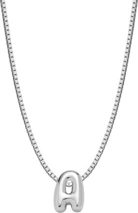 Glanzst&uuml;cke M&uuml;nchen Halskette - Sterling Silber Halskette Buchstabe A - Gr. unisize - in Silber - f&uuml;r Damen