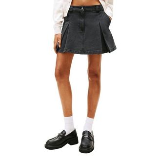 Tommy Hilfiger Jupe en jean &eacute;vas&eacute;e