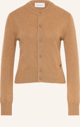 Ami Ami Paris Strickjacke Aus Cashmere braun