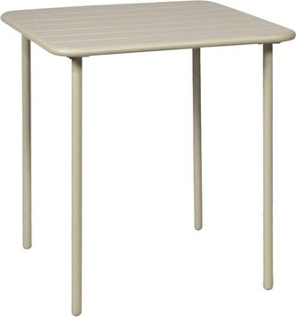 Sweeek Gartentisch aus Stahl 2 Pl&auml;tze