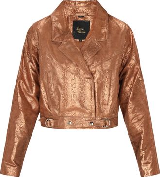 Faina Jacke Frauen Kupferschlange