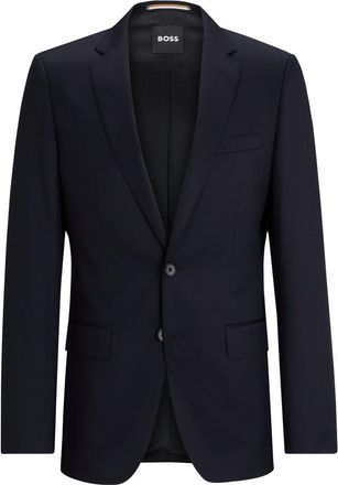 HUGO BOSS Anzugsakko in Super 120 Schurwolle, Slim Fit in