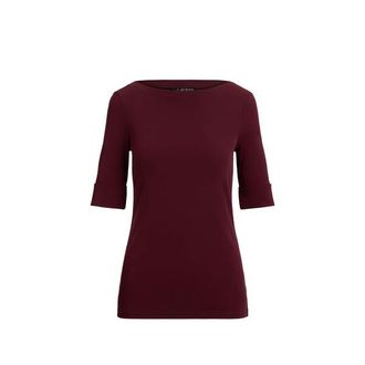Ralph Lauren T-shirt en coton m&eacute;lang&eacute;