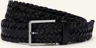 Calvin Klein Flechtg&uuml;rtel schwarz