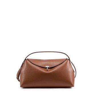 Toteme Sac &agrave; main &agrave; bandouli&egrave;re amovible et r&eacute;glable en cuir