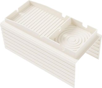 Generic Tablett für Sofa-Tasse, Sofa-Arm-Clip auf Tabletttisch | Tisch aus Silikon, Anti-Spil für das Bett zu Hause, Wohnzimmer, Außenbereich, Picknick, Ferns