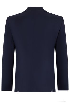 Canali Mens Suit Wool Blue Suits