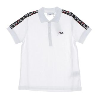 Fila Wei&szlig;e Damen Polo Shirt - - Tops - Damen - Wei&szlig; - S