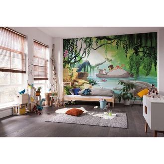 Komar Komar - Papier Peint Photo Le livre de la jungle Disney Nager avec Baloo 368cm x 254cm