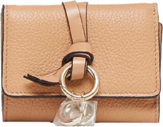 Chlo&eacute; unisex, Accessoires, Beige, Taille: ONE Size Mini Portefeuille Triplis