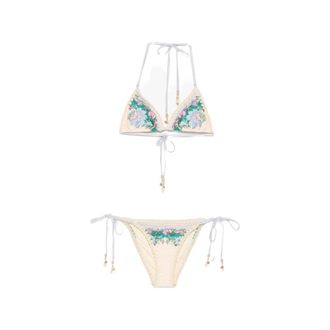 Zimmermann Indra Crochet-detail Bikini