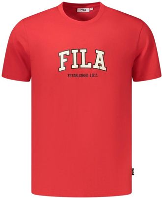 Fila Homme, Tops, Rouge, Taille: XL Rifredi T-Shirt