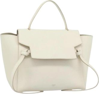 Celine Sac &agrave; main vintage doccasion - Femme - Pre-owned - Blanc - Taille: ONE Size