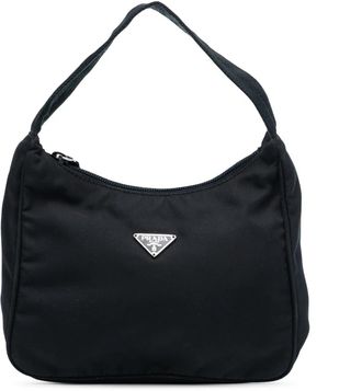 Prada Hobo Bags - Mini Tessuto Sport Shoulder Bag - Gr. unisize - in Schwarz - f&uuml;r Damen