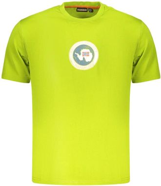 Napapijri Homme, Sport, Vert, Taille: XL T-shirt &agrave; manches courtes