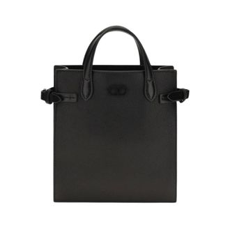 Valentino Garavani Vltn Times Tote Bag - Femme - Sacs - Noir - Taille: ONE Size