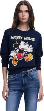 Desigual Sweat_Avery Mickey, 5000 Navy, XL