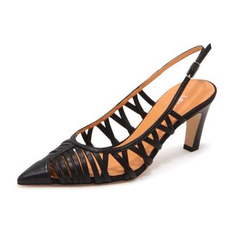 Lella Baldi Lt970 Slingback Pump - - Shoes - Damen - Schwarzk - 36 EU
