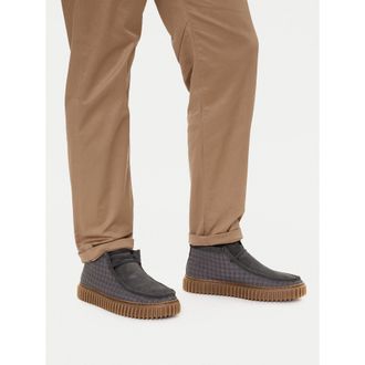 Clarks Schn&uuml;rschuhe Clarks Torhill Hi 26183426 Grau
